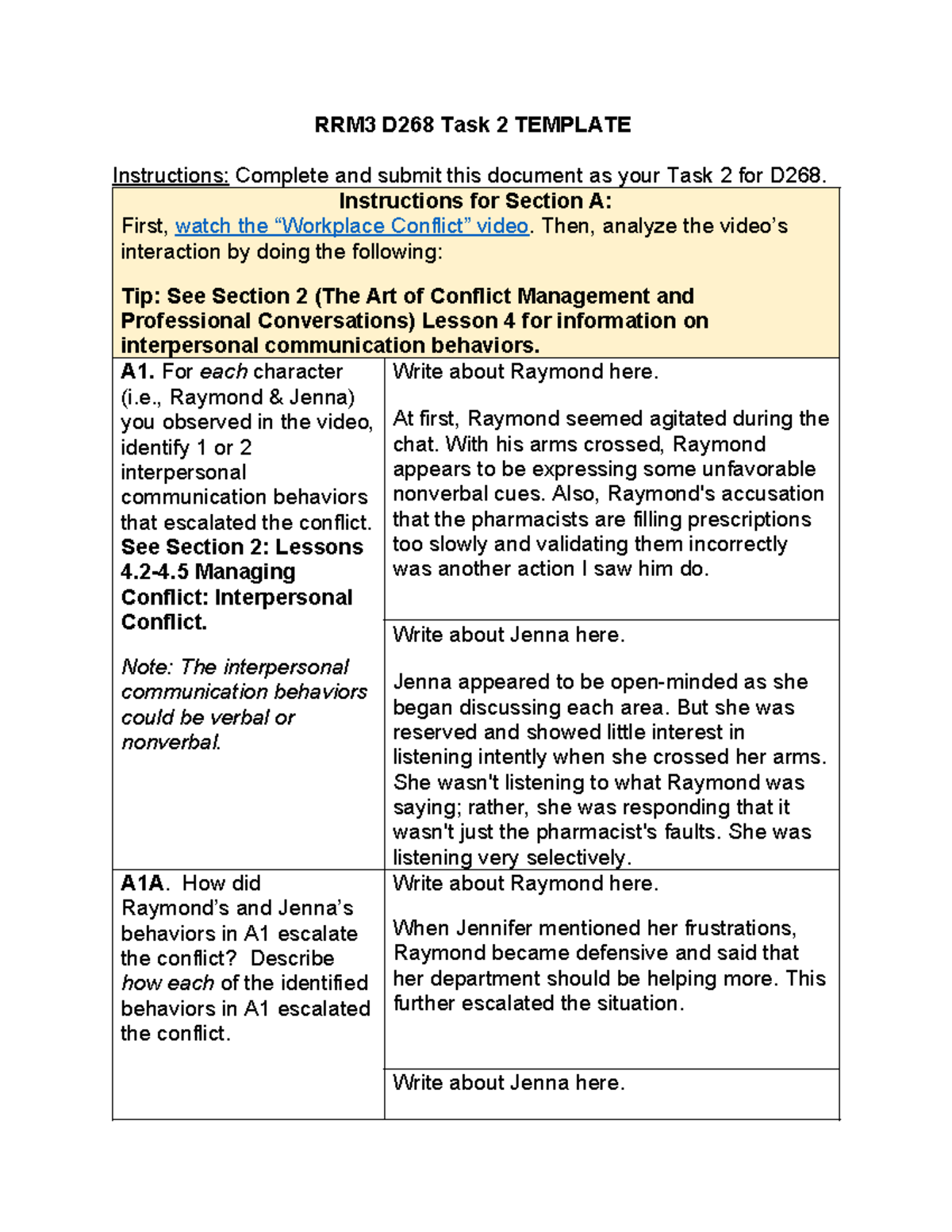 RRM3 D268 Task 2 Template - RRM3 D268 Task 2 TEMPLATE Instructions ...