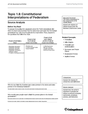 Woll Reading #4 - Federalist 45 – Federalist 39 – The Merits of the ...