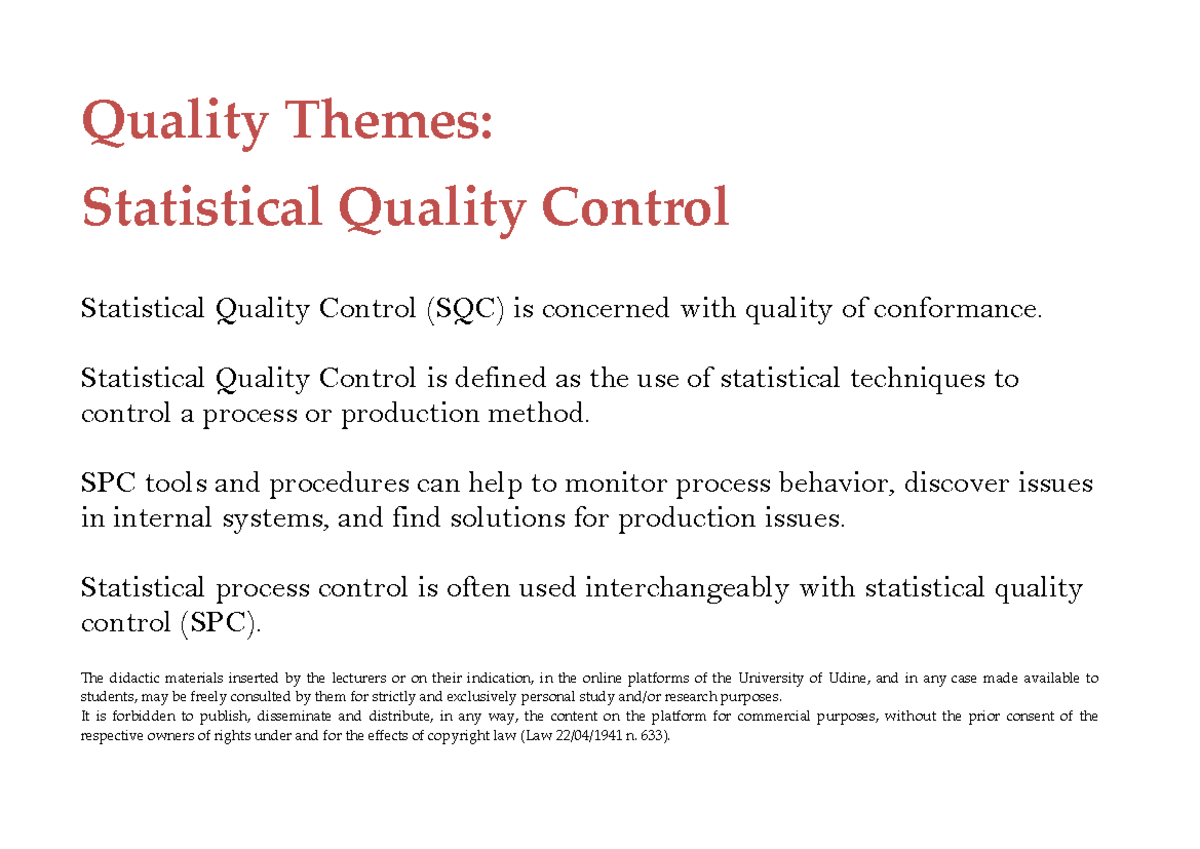 4 Quality statistical QC 2021 to be corrected - Quality Themes ...