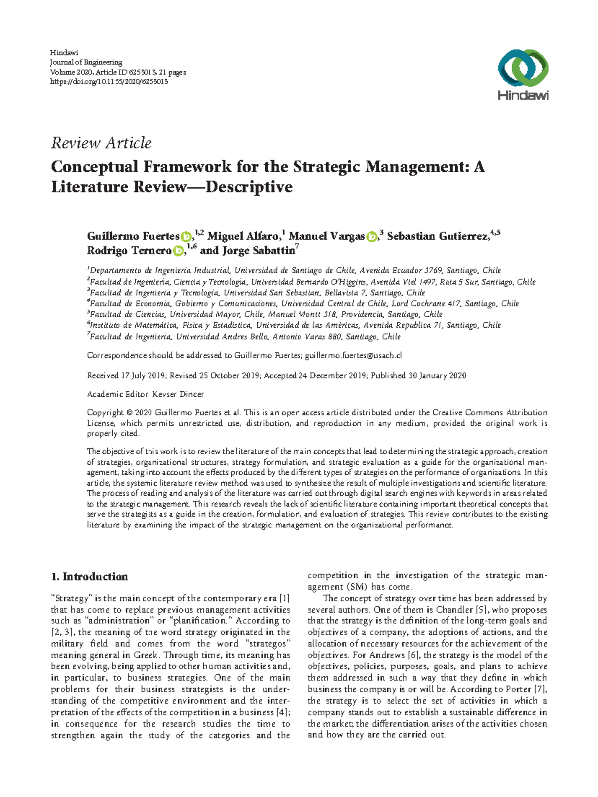 Article 2020 - Ayn - Review Article Conceptual Framework for the ...