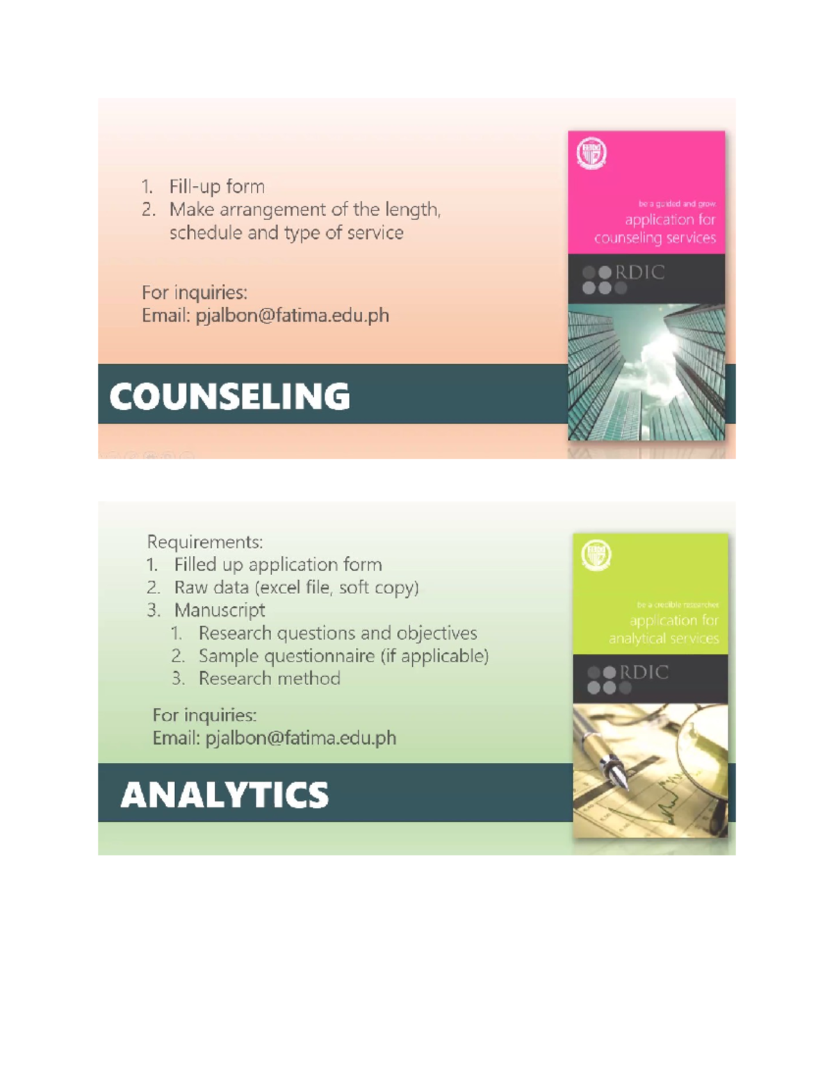 OLFU Research Formats - Thesis 1 - INTRODUCTION FOR QUANTITATIVE FOR ...