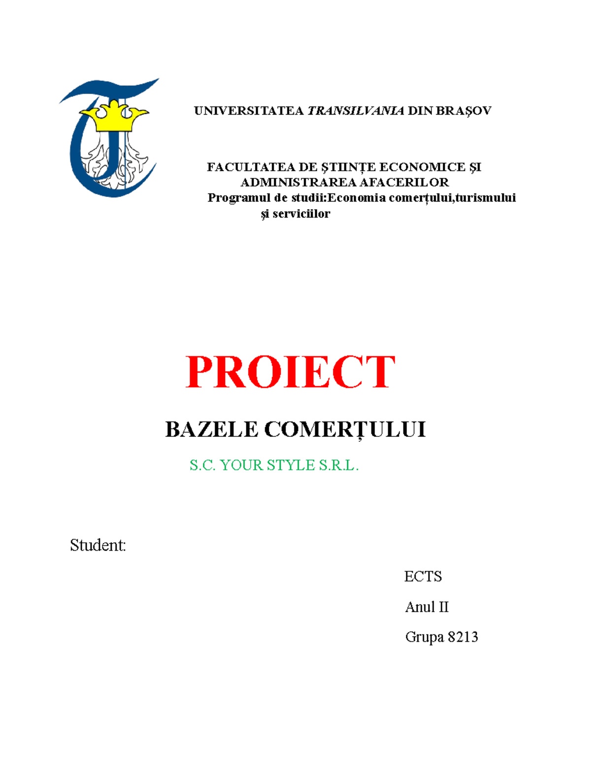 351304267 Plan de Afaceri Firma de Croitorie docx - UNIVERSITATEA TRANSILVANIA DIN BRAŞOV ...
