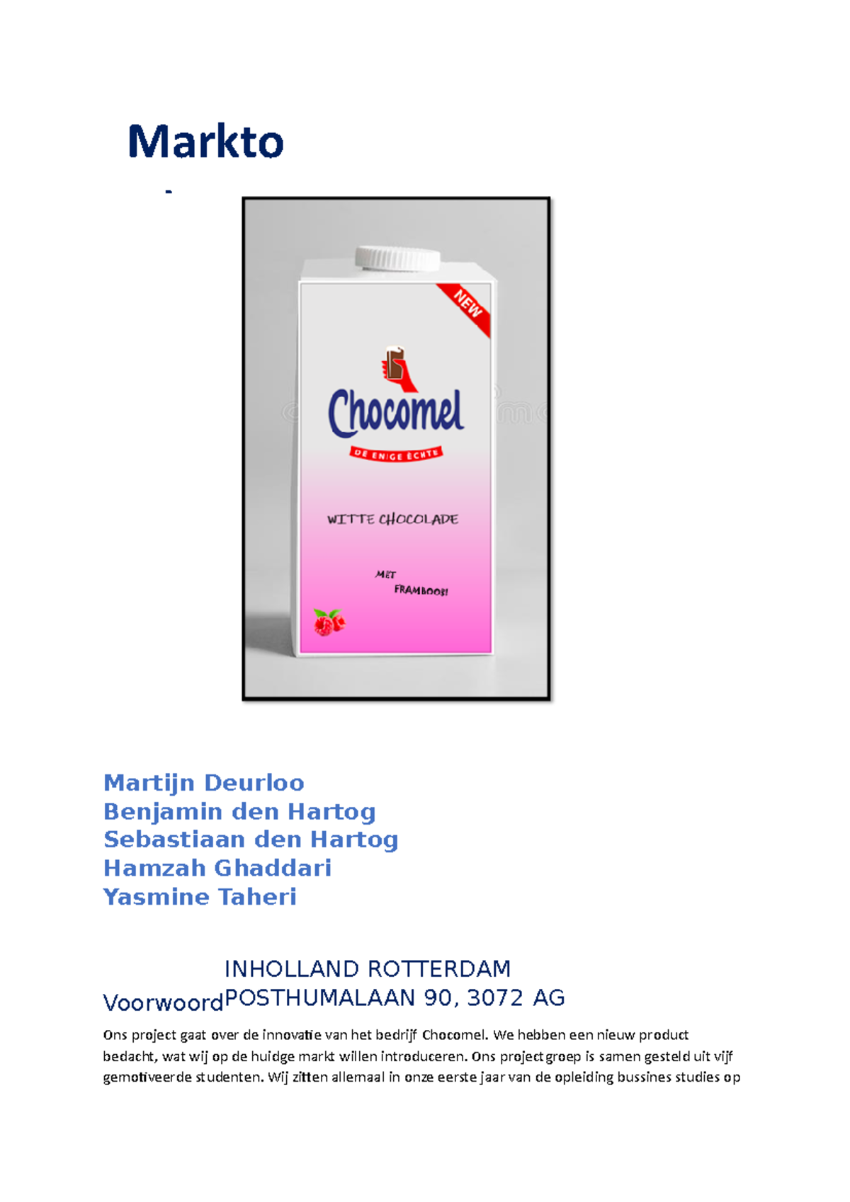 Marktonderzoek Koopproces - Martijn Deurloo Benjamin den Hartog ...