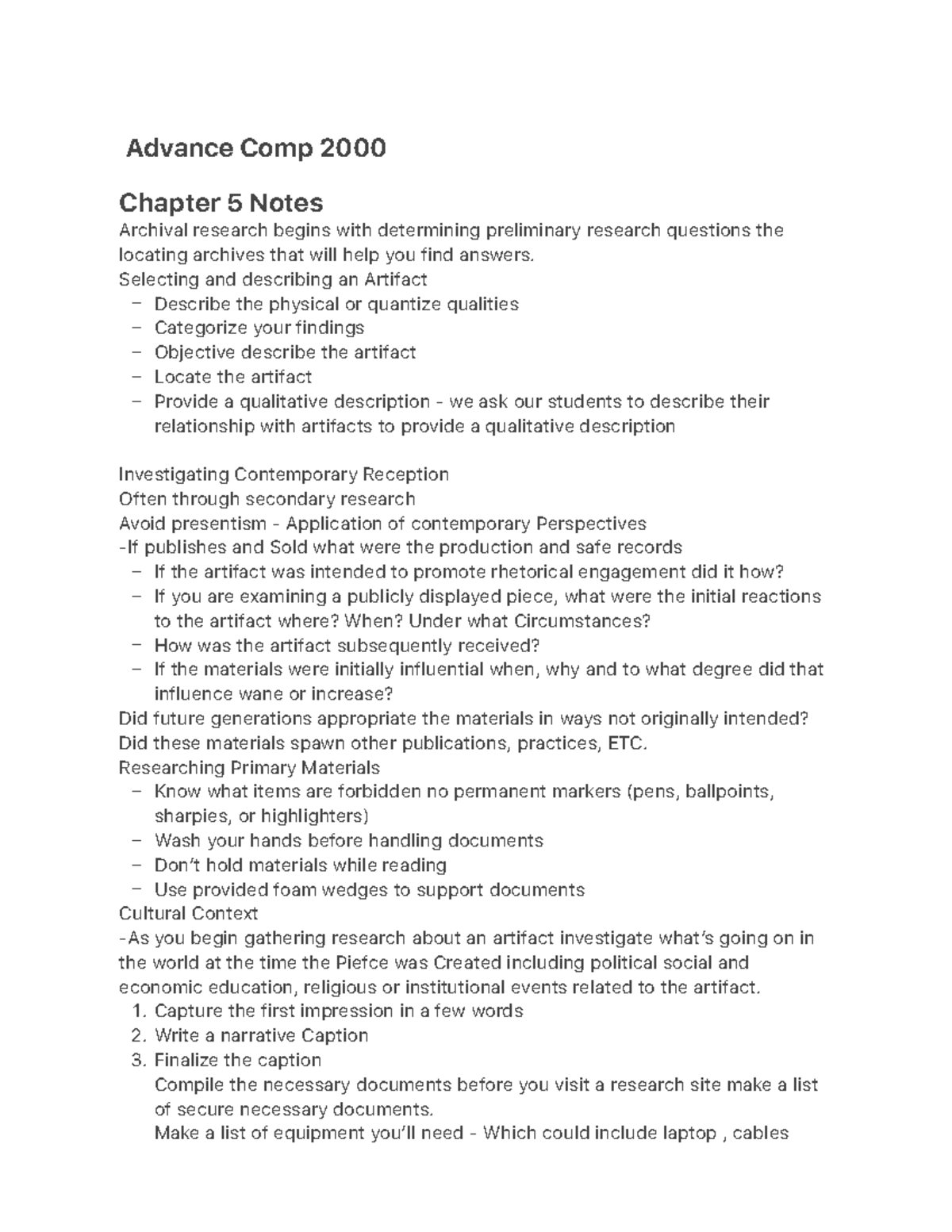 Advance Comp 2000 Chapter 5 - Studocu