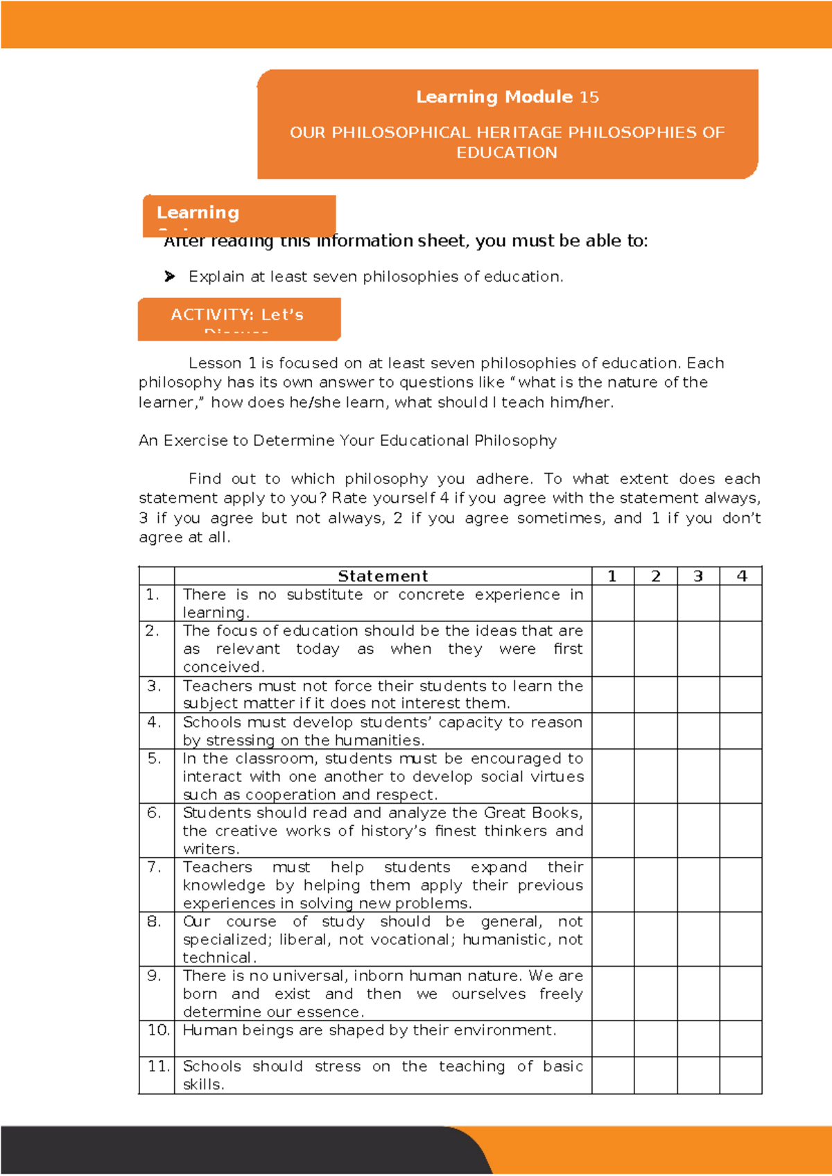 Module-15-FTC3 - useful - After reading this information sheet, you ...