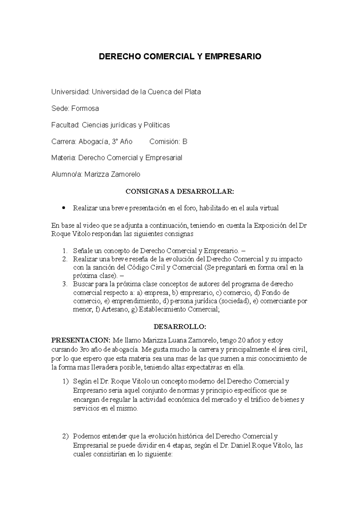 Derecho Comercial Y Empresario 06-03-23 - DERECHO COMERCIAL Y ...