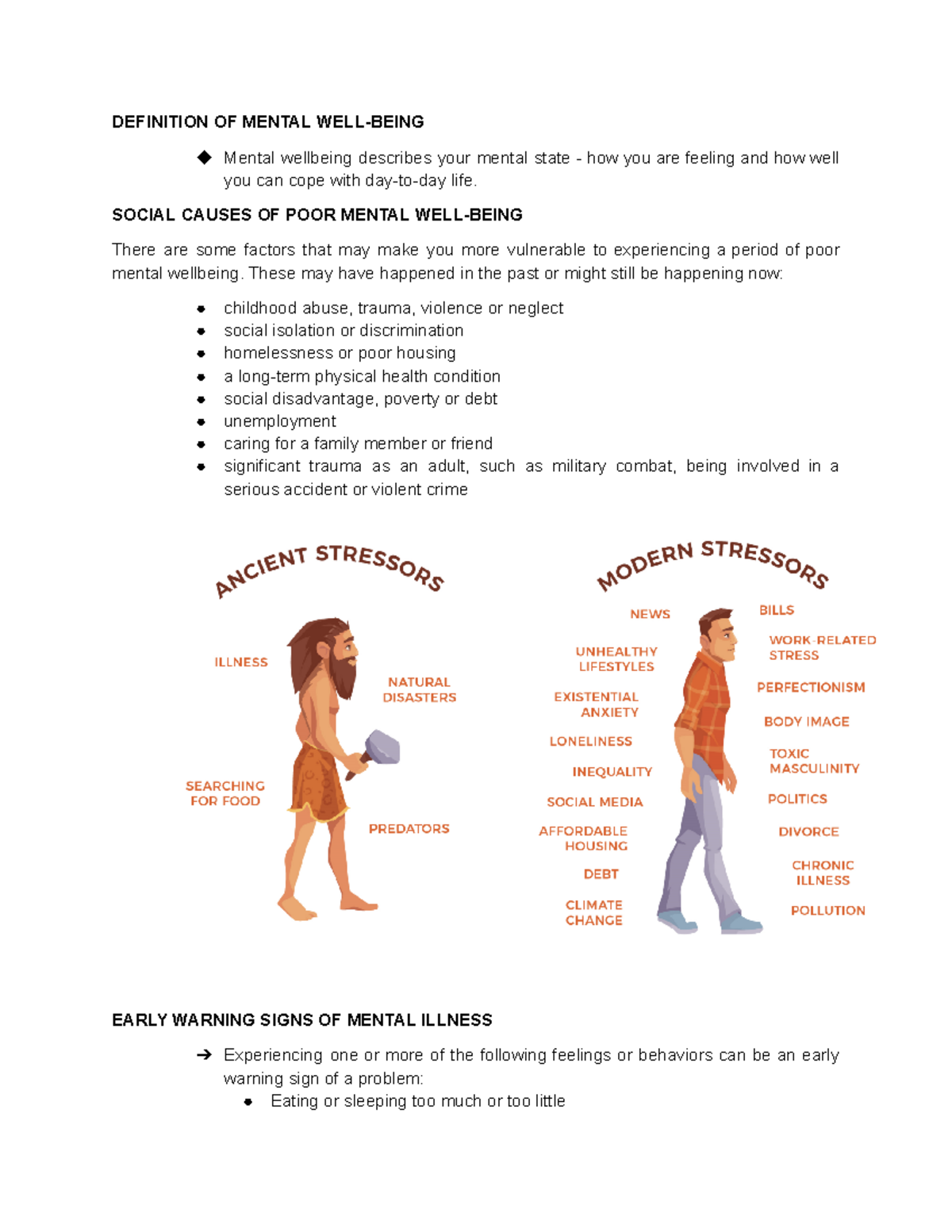 Mental Health 46 - DEFINITION OF MENTAL WELL-BEING Mental wellbeing ...