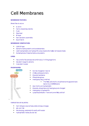 Bio membranes test - Multiple Choice Questions (MCQ) topic quiz ...