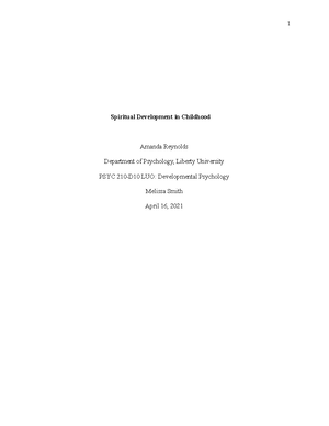 You be the Developmental Psychologist Assignment - It is the stage when ...