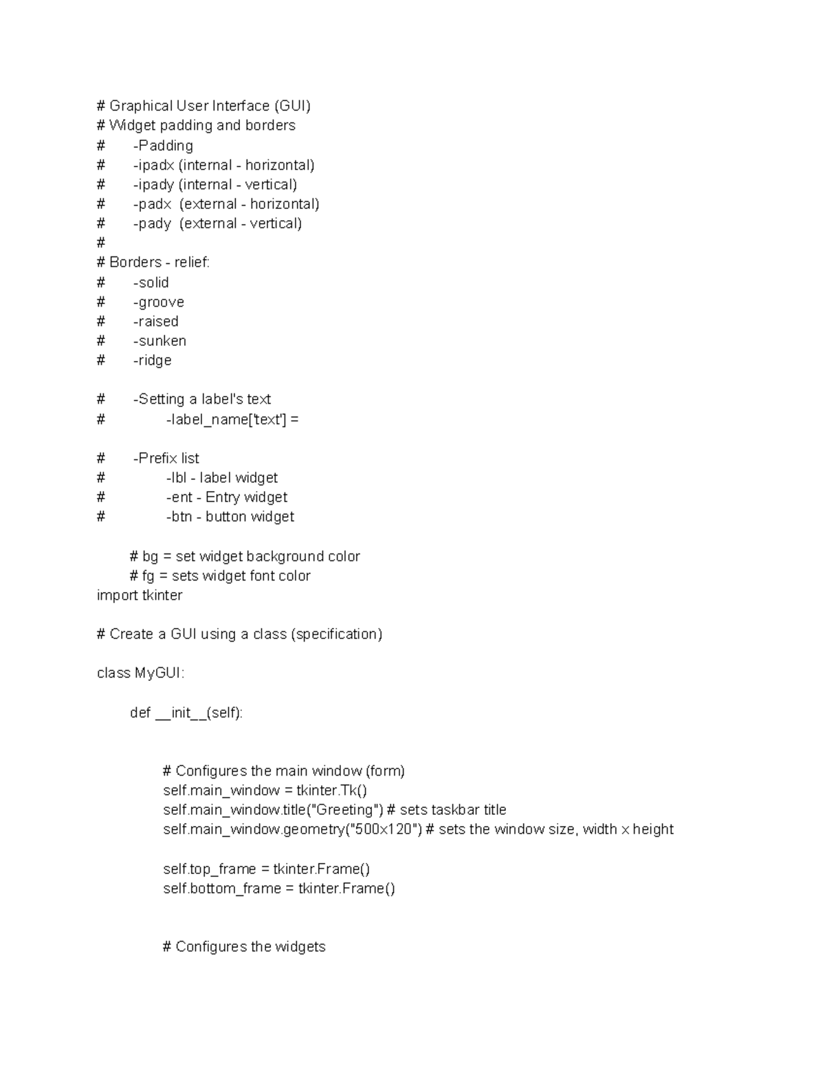 Week 14 CMSY156 - Week 14 practice material - Graphical User Interface ... Week 14 CMSY156 - Week 14 practice material - Graphical User Interface ...