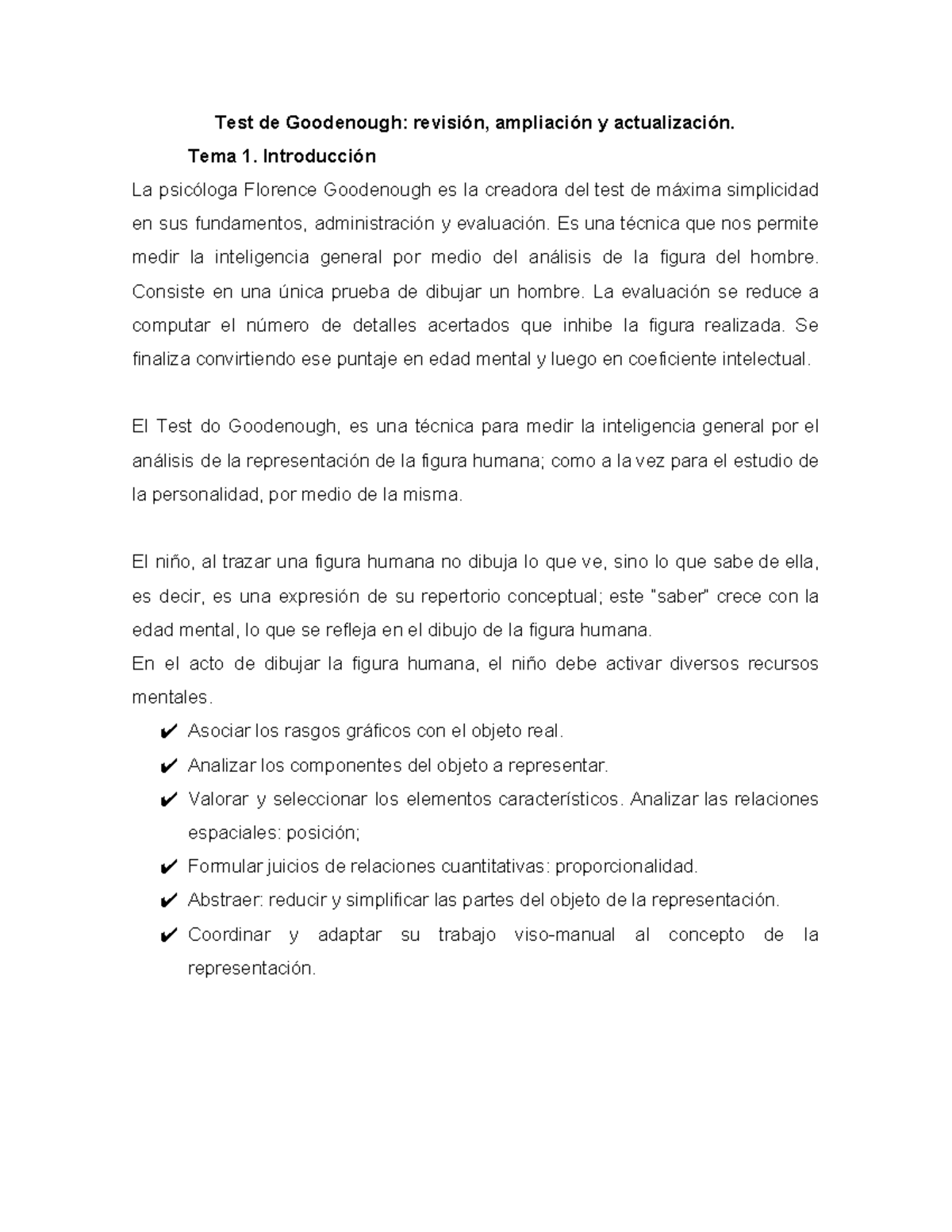 Test-de-Goodenough - Test proyectivo - Test de Goodenough: revisión ...