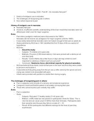 Pain Review Worksheet - outline - Pain Review Worksheet Study Guide ...