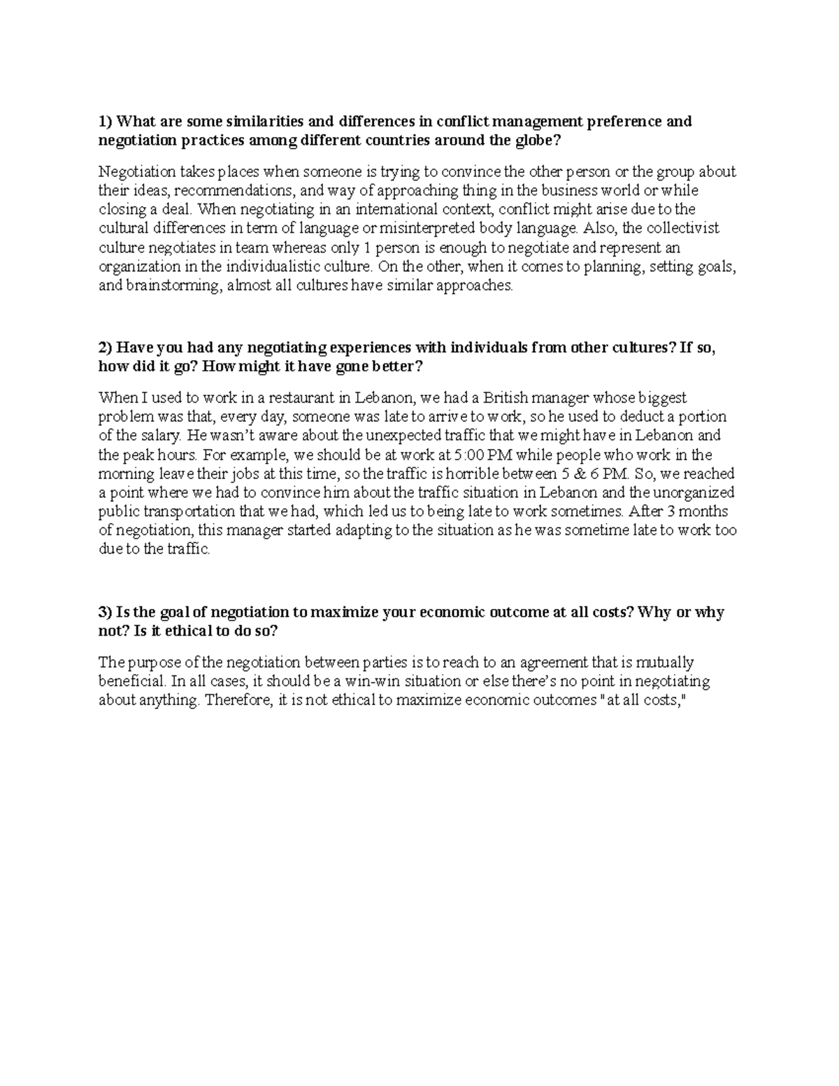 Module 6 Discussion 1 - Stella Ting-Toomey on Face-Negotiation Theory ...