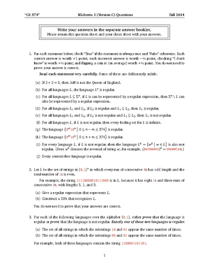 Hw8 - homework - CS/ECE 374 A ] Spring 2018 Y Homework 8 Z Due Tuesday, April 3, 2018 at 8pm ...