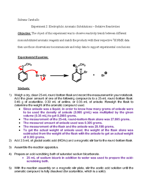 Experiment 1 Post-Lab 1 - Saleana Caraballo CHM-2021- Experiment 1 Post ...