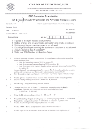 Microprocessor 2-Electrical - Digital Electronics & Microprocessor ...