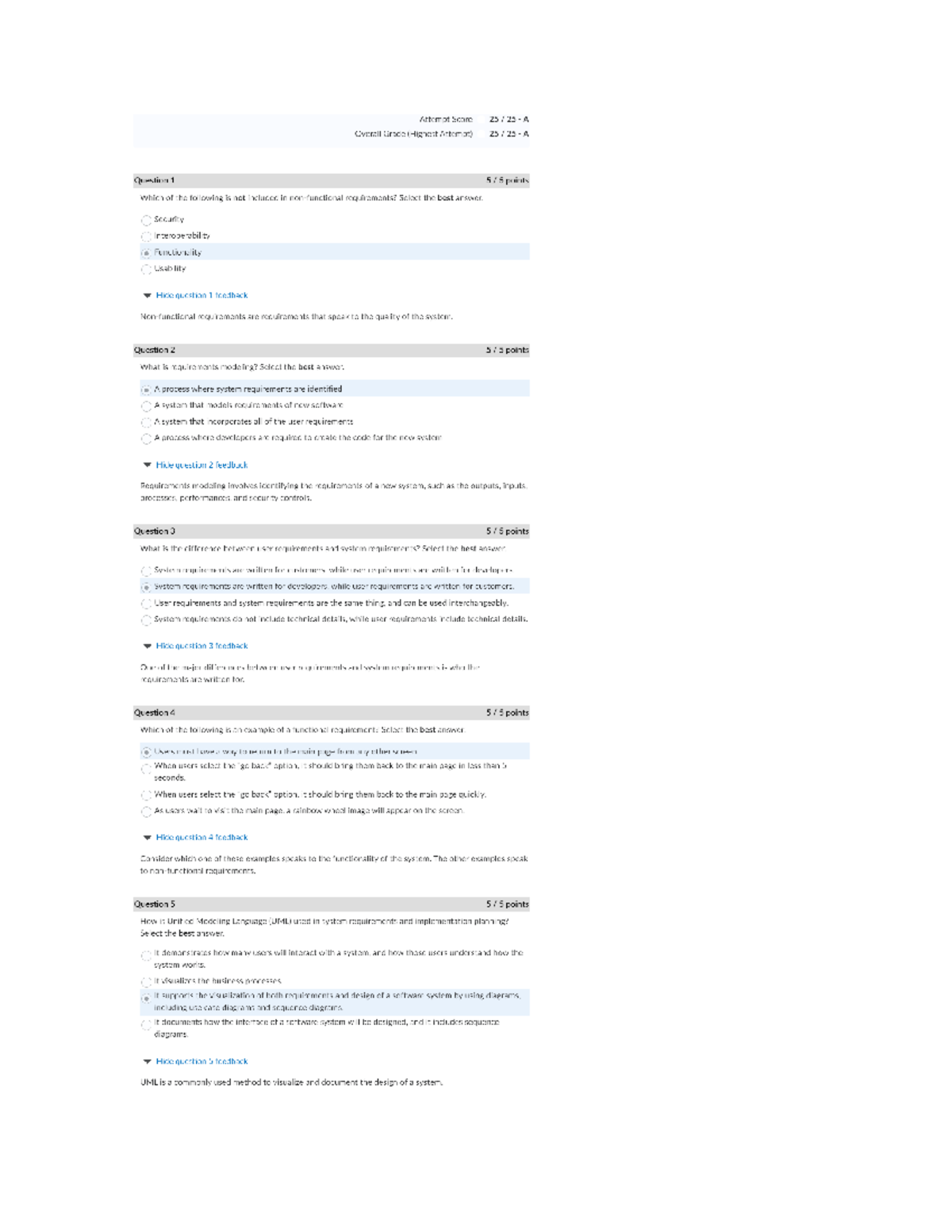 3-2 mod QUIZ - Week 3 quiz - IT304 - Studocu