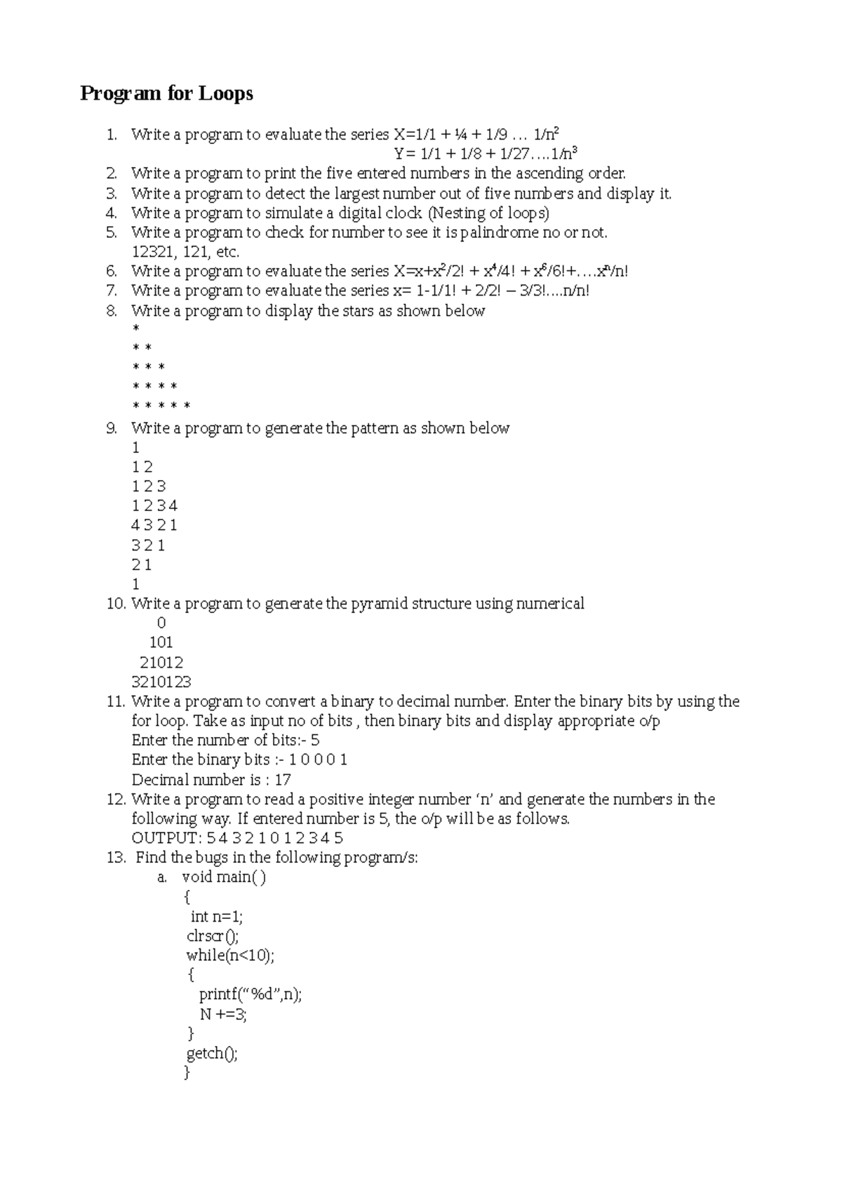 04 Programs To Be Implemented By Students For Loops And Switch 04-programs-to-be-implemented-by-students-for-loops-and-switch