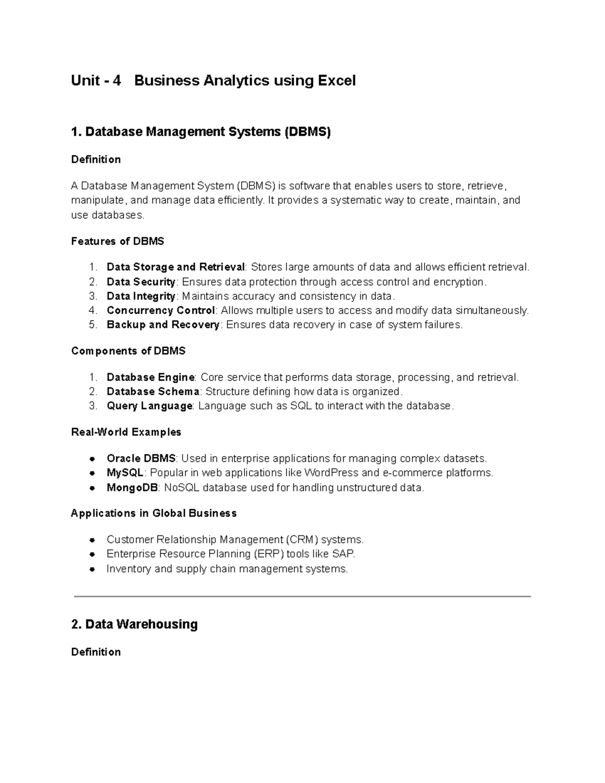 UNIT -4 ETIB - Lecture notes for Emerging Technology - Unit - 4 ...