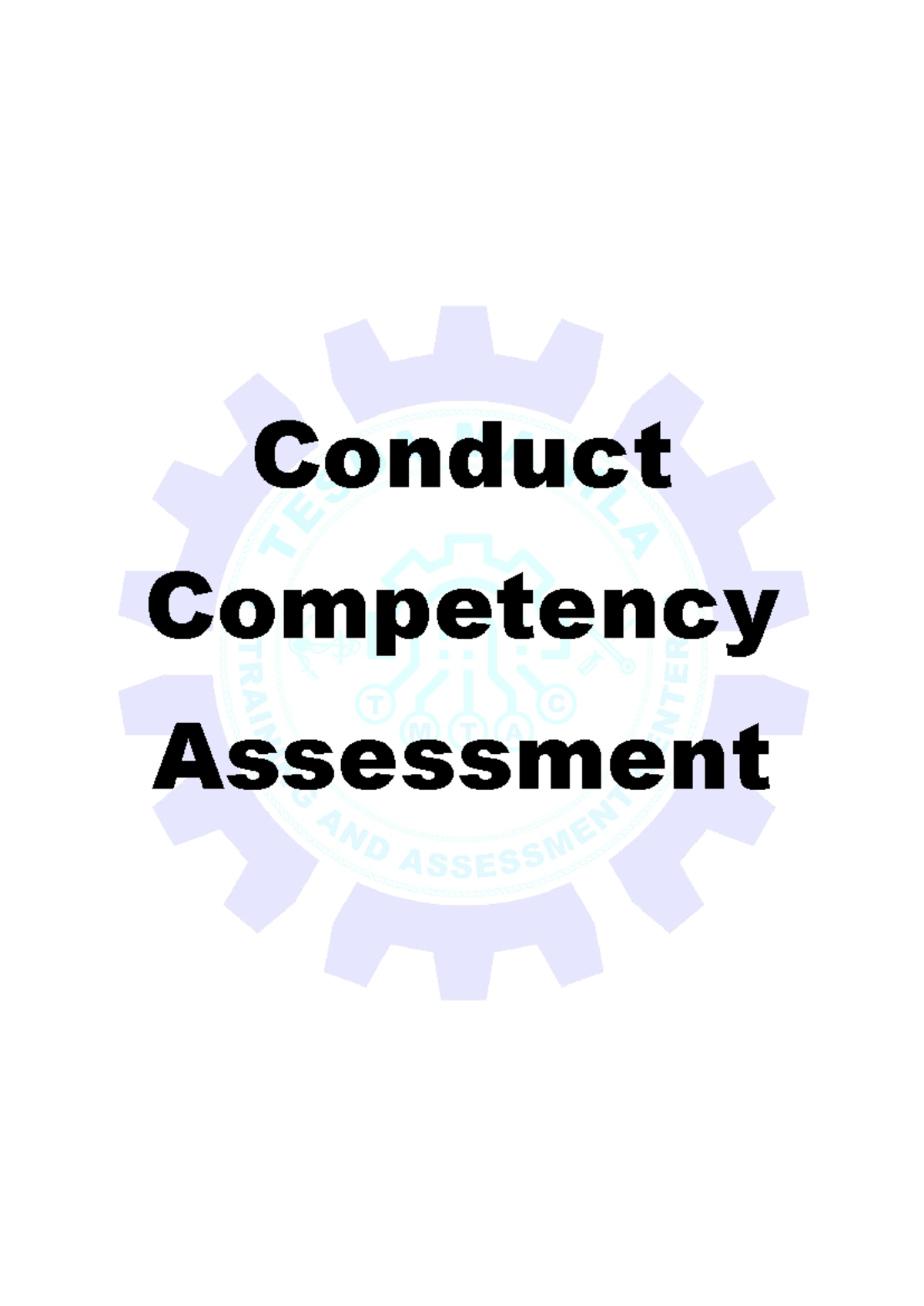 4.CCA-Format- Drving NC II - Conduct Competency Assessment Assessors ID ...