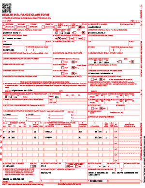 [Solved] explain the elements of the standardized claim forms the ...