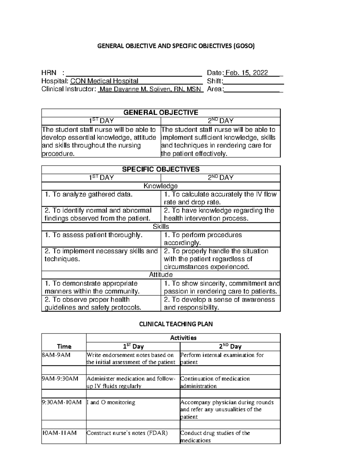 Week 6 Workbook GENERAL OBJECTIVE AND SPECIFIC OBJECTIVES GOSO HRN week-6-workbook-general-objective-and-specific-objectives-goso-hrn