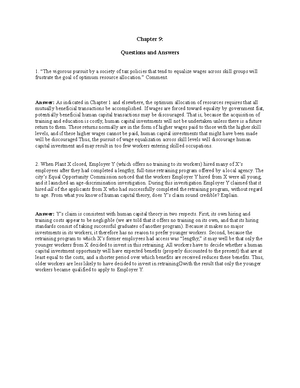 Chapter 10 Questions and Answers - Chapter 10: Questions and Answers ...