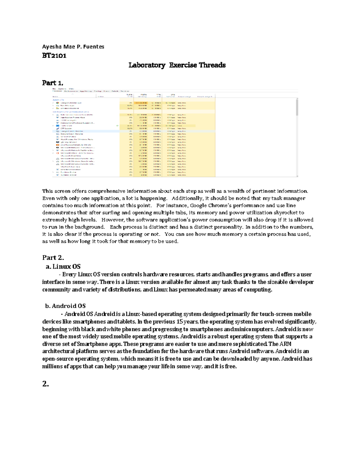 Document 14 - docu materials - Ayesha Mae P. Fuentes BT Laboratory ...