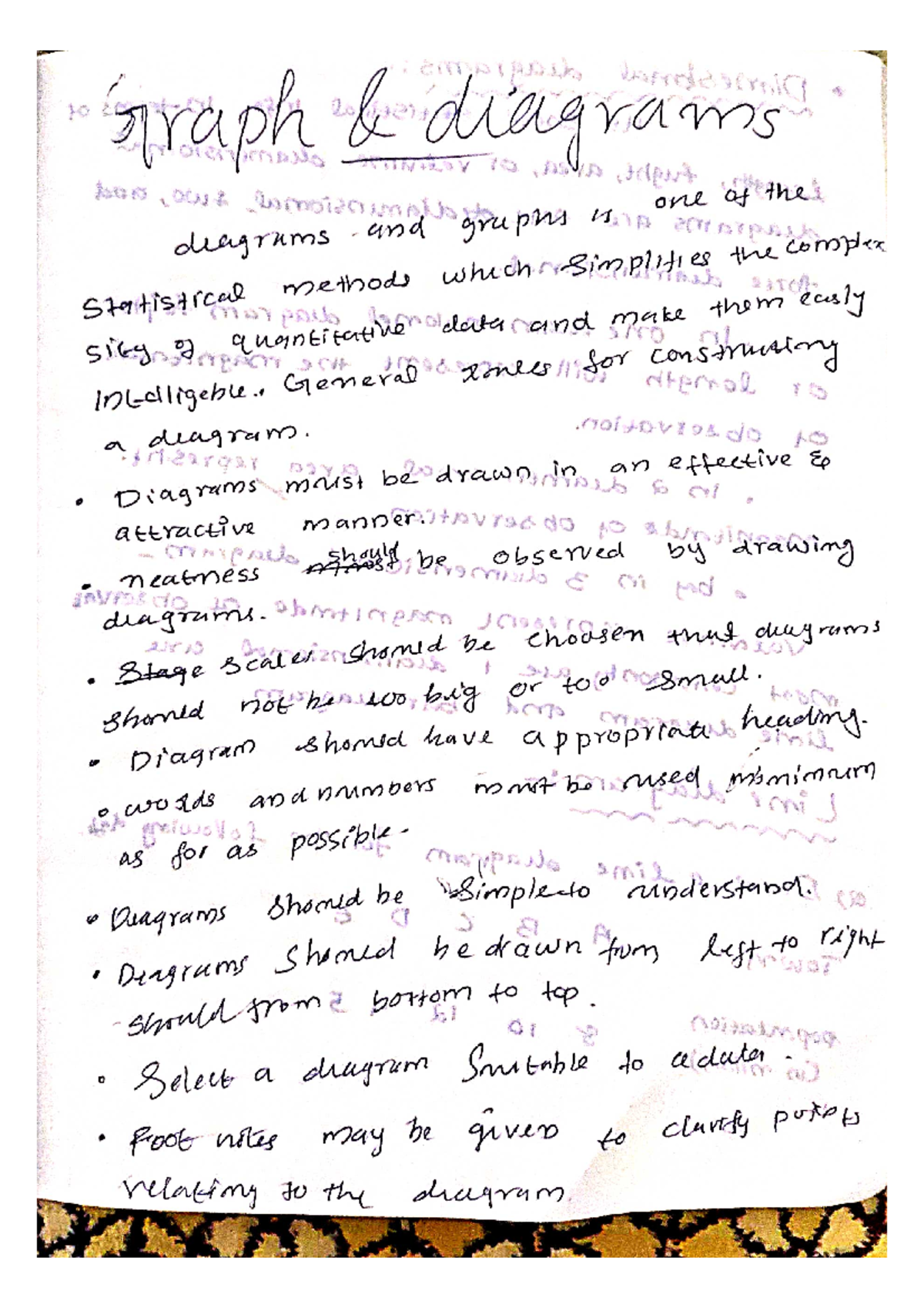 Graph and diagrams BNS( Basic Numeric Skill) - Bachelor of business ...