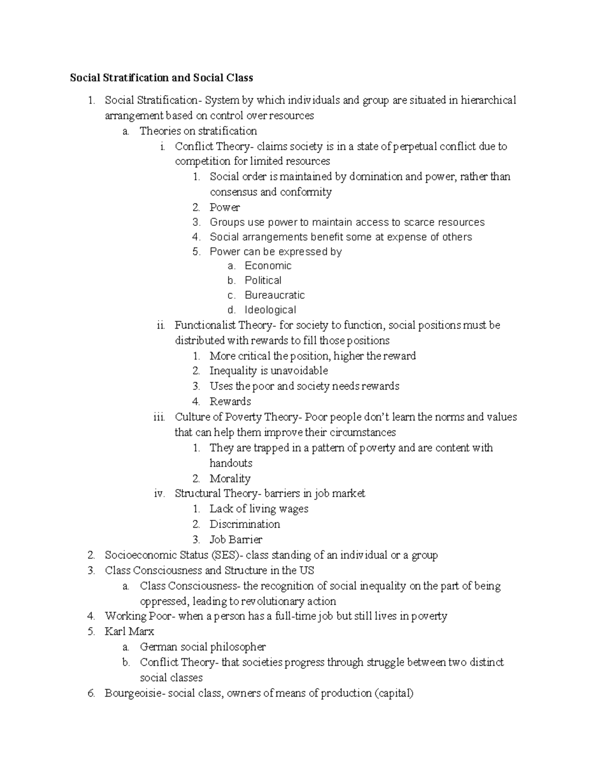 Upload socio stratification - Social Stratification and Social Class 1 ...