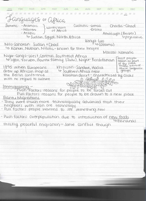 Intro to African History - HIST 213 - Studocu
