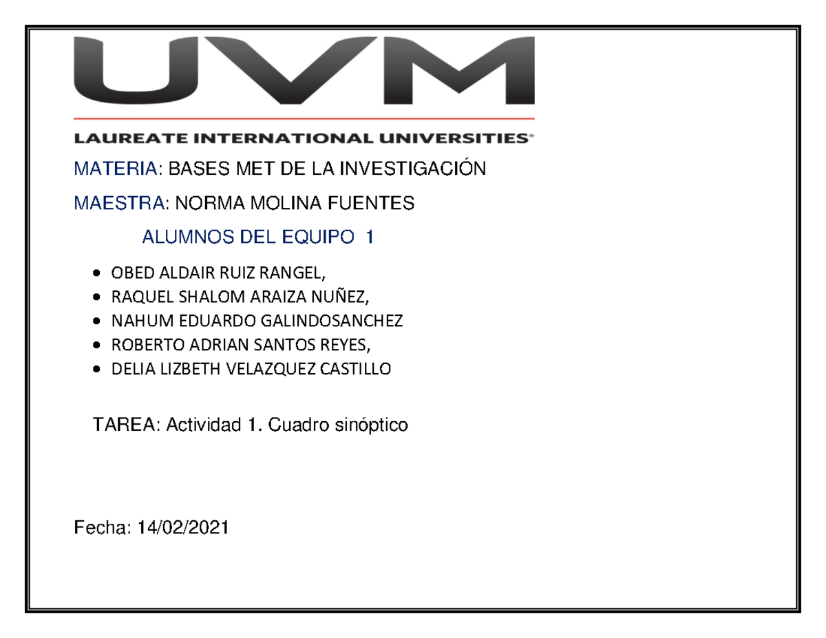 A1 OARR - en este documento se encuntra el proyecto integrador de la ...