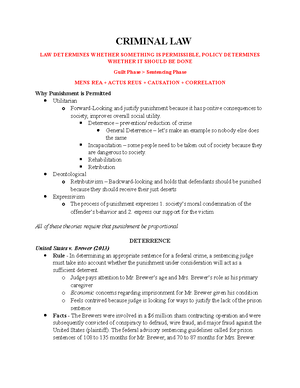 Sample Exam Question Model Answer - Criminal Law Sample Exam Question ...