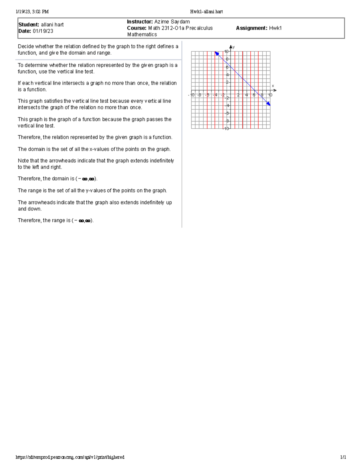 Hwk1-8 - this telling you how to Decide whether the relation defined by ...