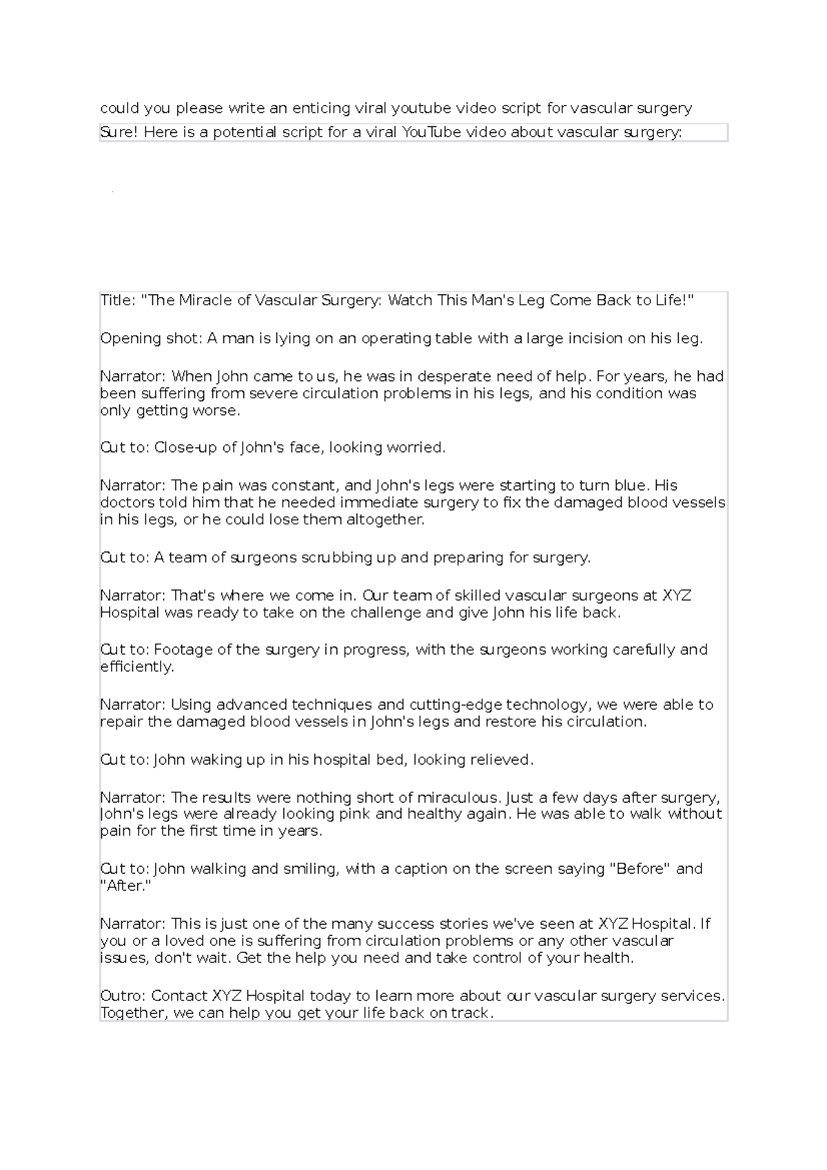 3 - study - could you please write an enticing viral youtube video ...