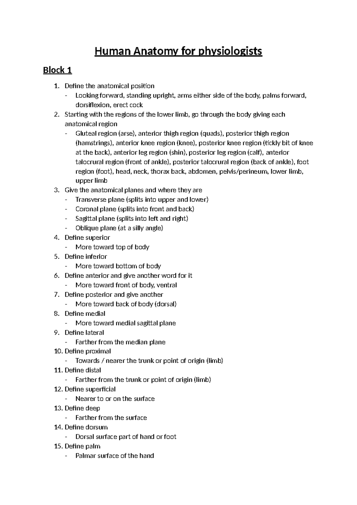 Human Anatomy for physiologists - Formed from the common iliac veins ...