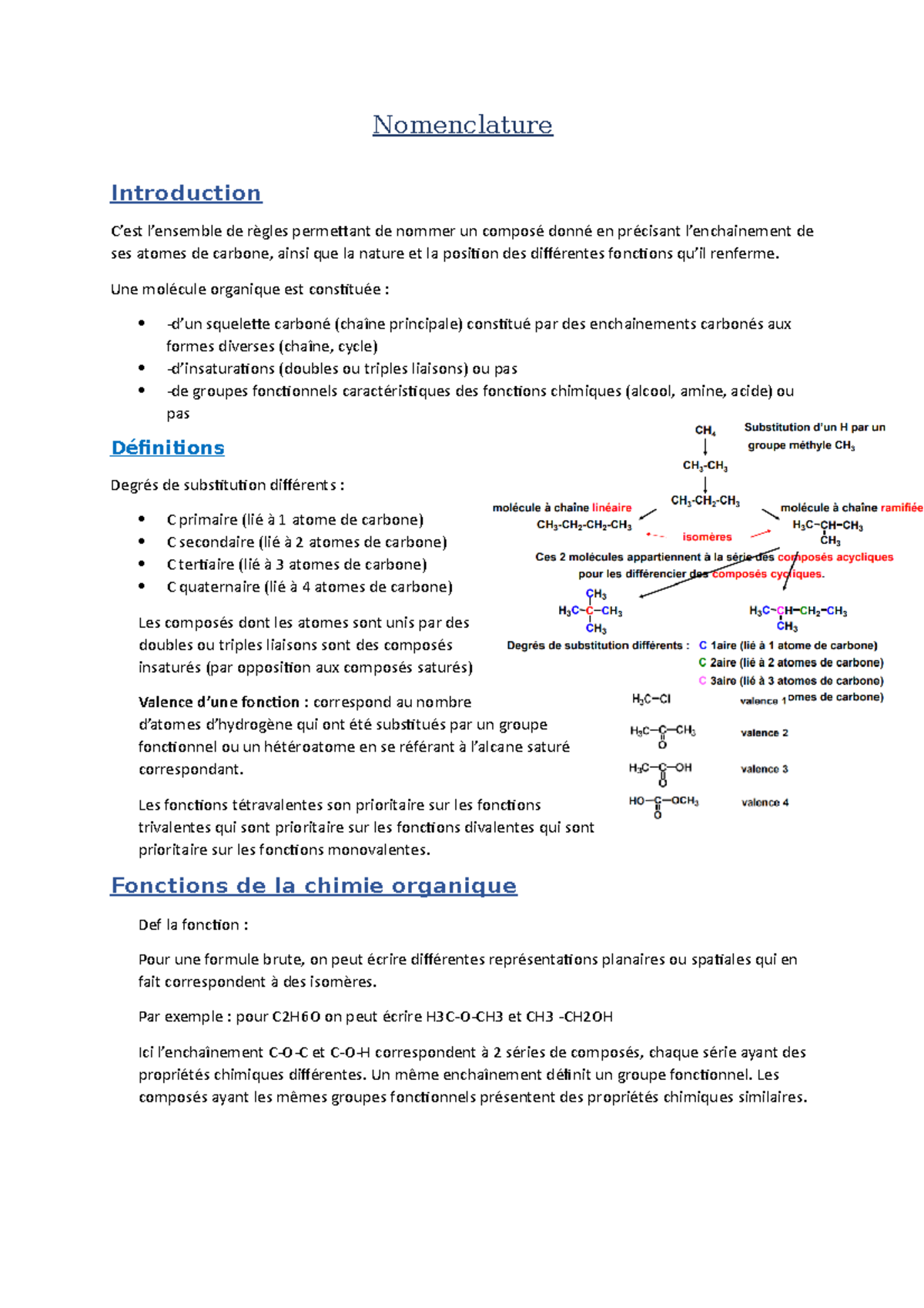 Chapitre 2 - Nomenclature - Nomenclature Introduction C’est l’ensemble ...