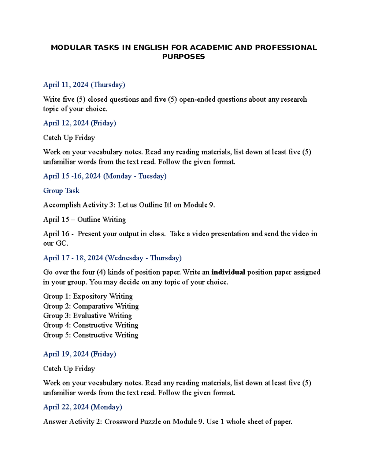 MDL-EAPP 4 - module - MODULAR TASKS IN ENGLISH FOR ACADEMIC AND ...