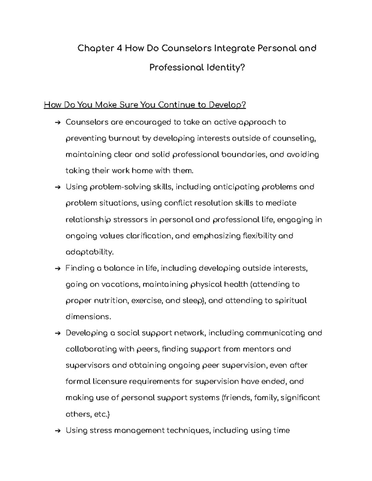 How Do Counselors Integrate Personal and Professional Identity - Using ...