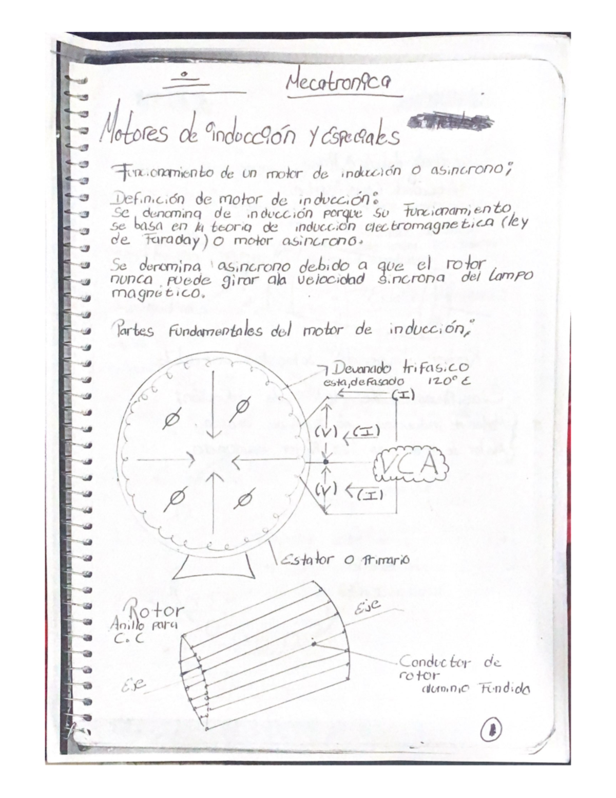 Definición de motor de inducción - Máquinas Eléctricas - Studocu