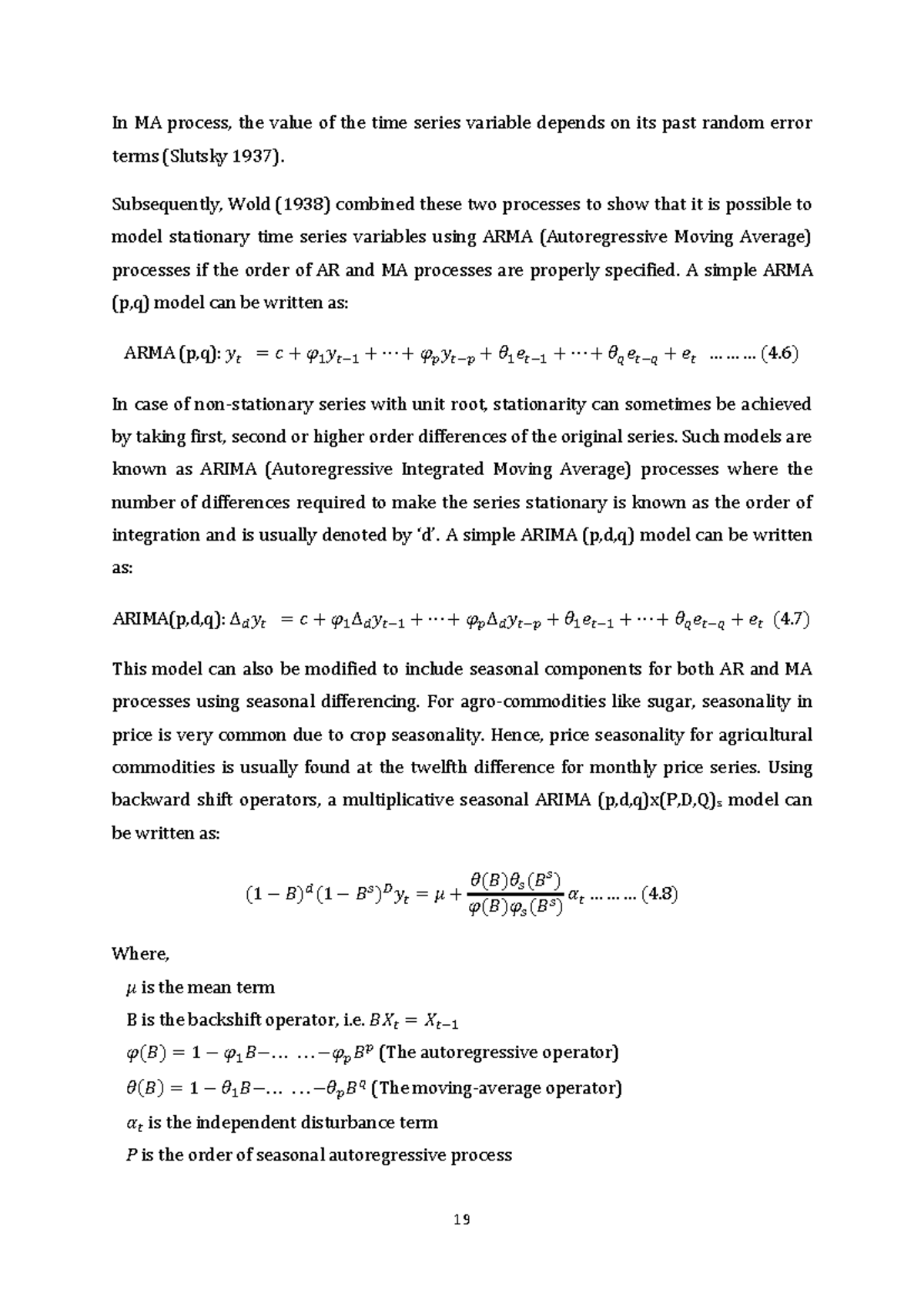 Intermediate Microeconomics-21 - In MA process, the value of the time ...