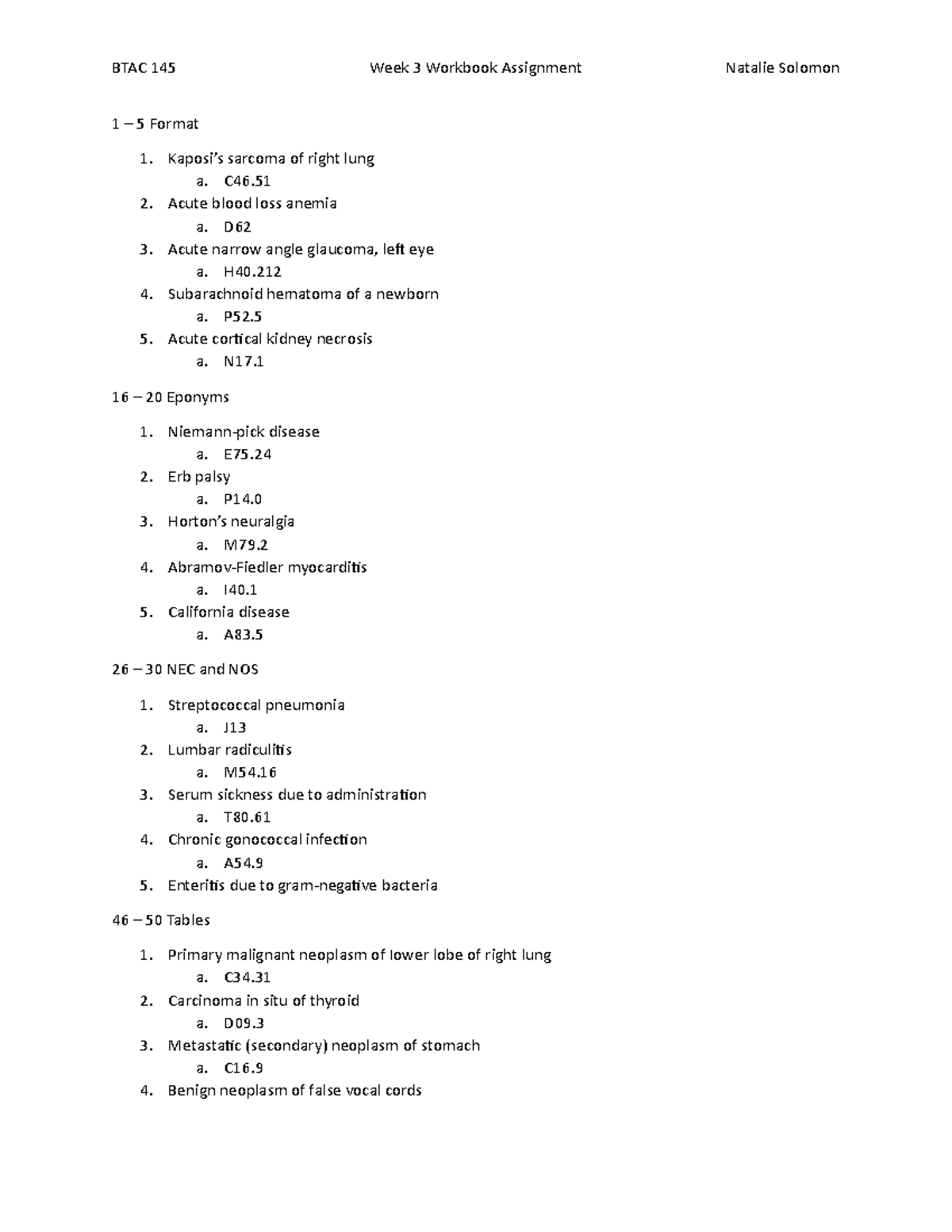 BTAC 145 Week 3 Workbook Assignment - BTAC 145 Week 3 Workbook ...