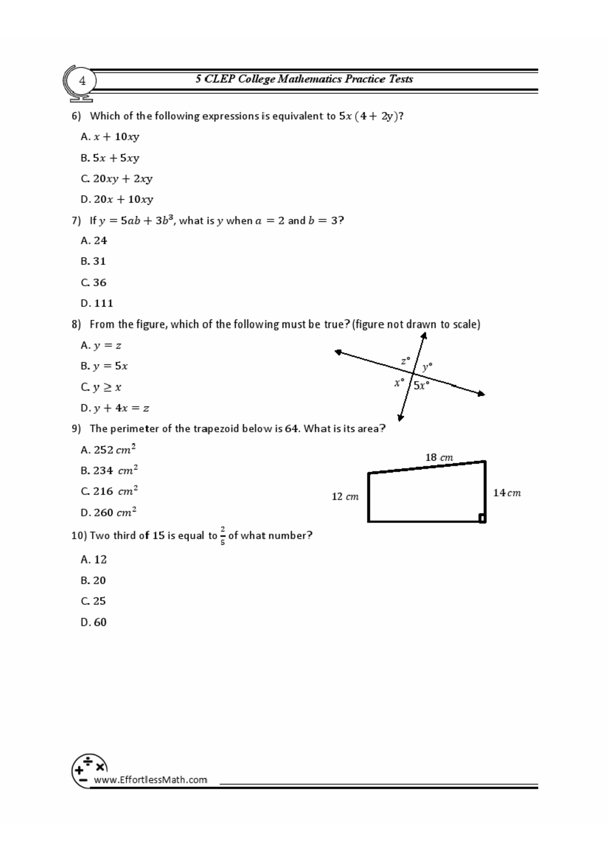 5-CLEP-College-Mathematics-Practice-Tests-12 - 4 5 CLEP College ...