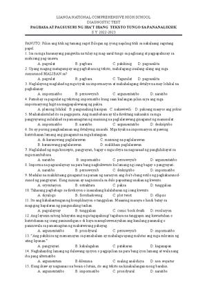 Grade 6 Performance Task in AP Modules 1-3 - Republic of the ...