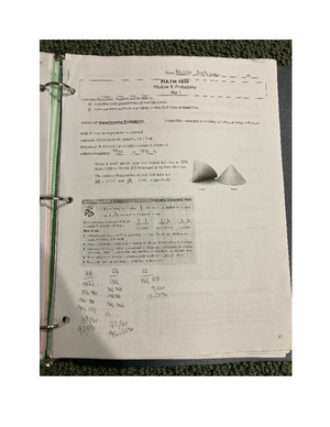 Math 1030 Normal Distribution - MATH 1030 - Studocu