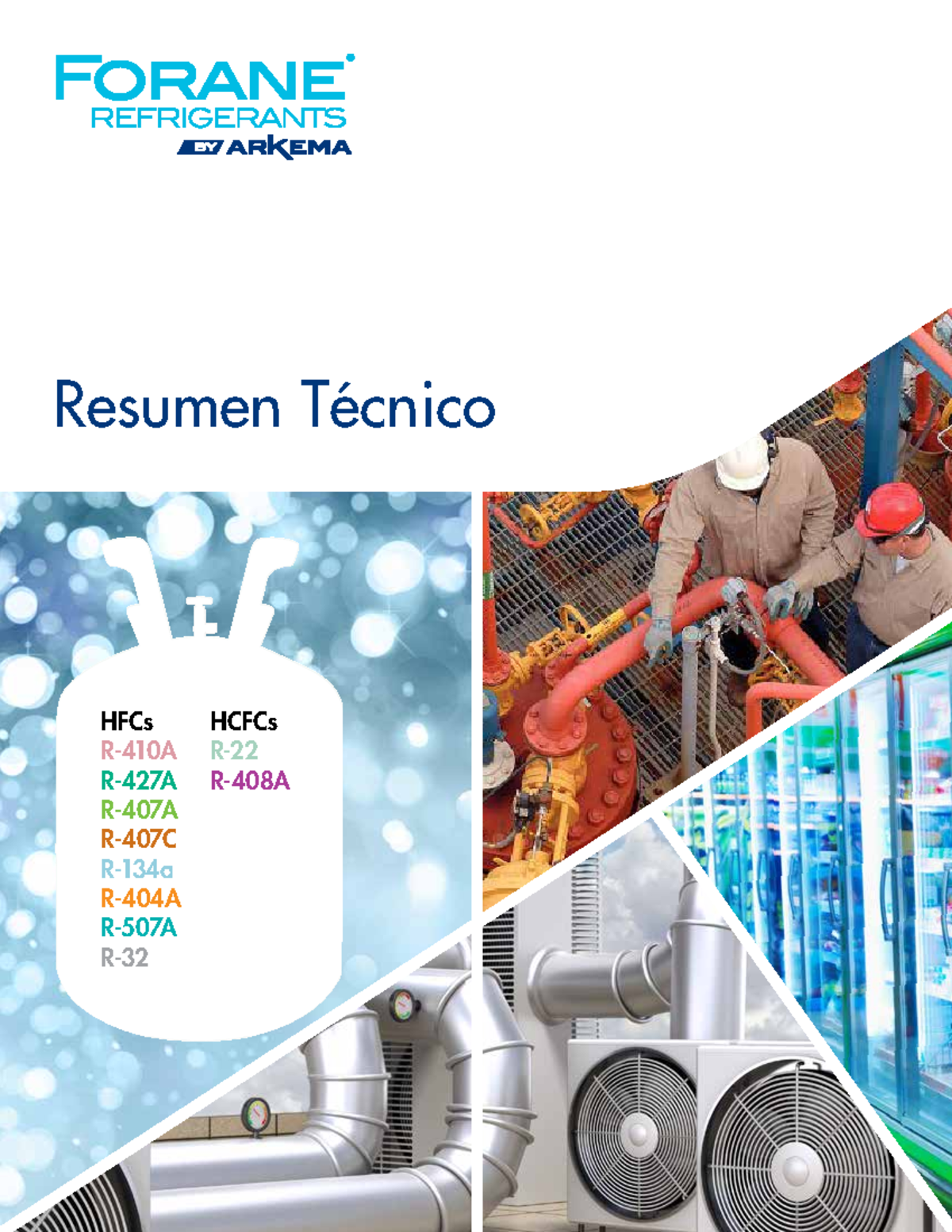 Forane-resumen-tecnico - Resumen Técnico HFCs R-410A R-427A R-407A R ...