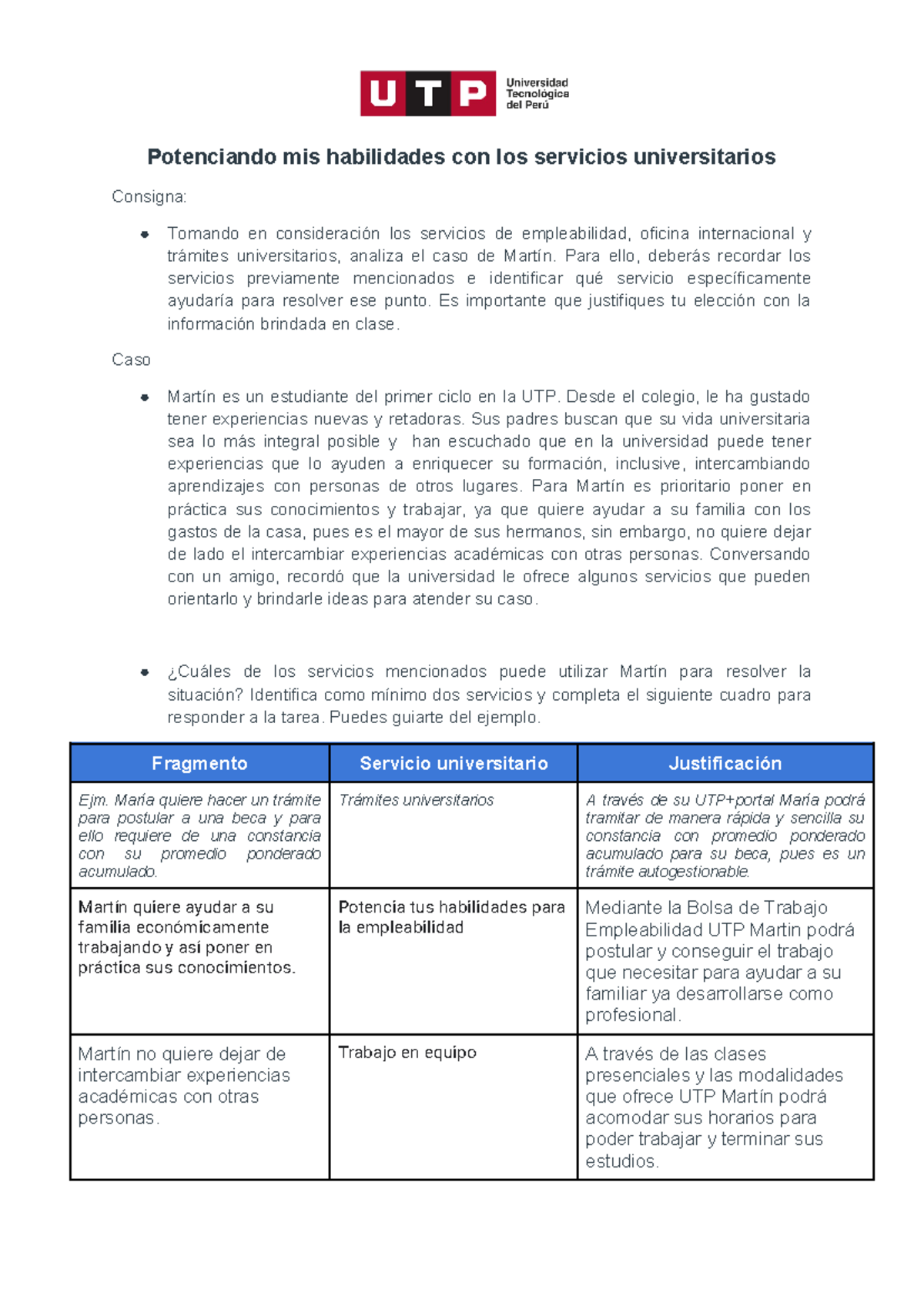 IVU Actividad 3 Gabriella Aguado - Potenciando mis habilidades con los servicios universitarios ...