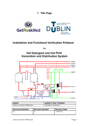 User Requirement Specification (URS) Rev 1 - Commissioning and ...