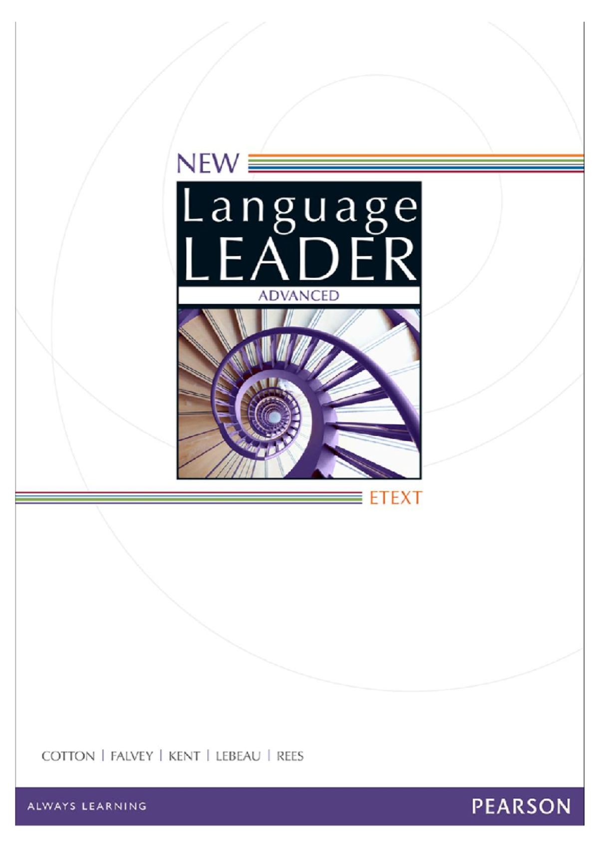 New Language Leader Advanced E Text David Cotton, David Falvey z ...