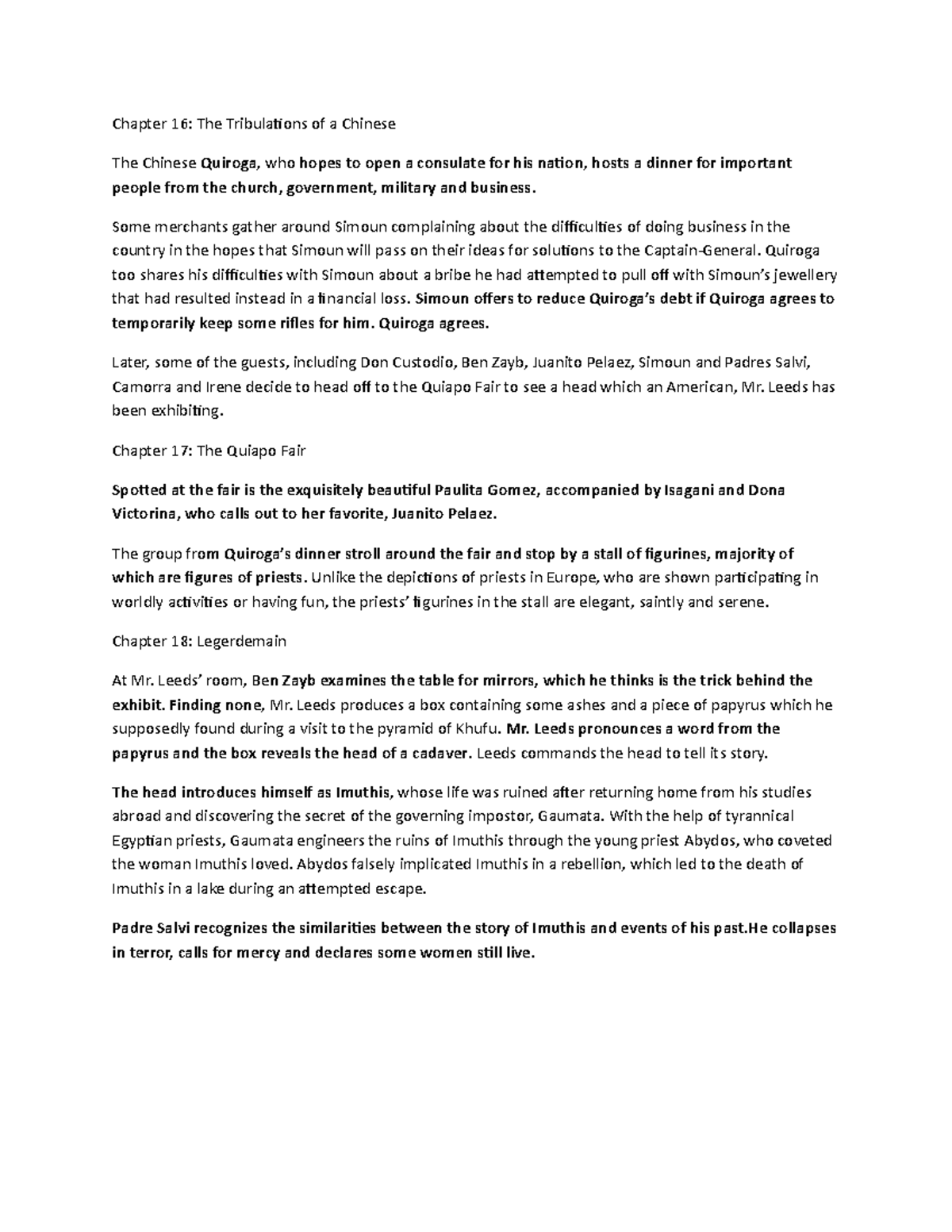 Chapter 16-18 - Chapter 16: The Tribulations of a Chinese The Chinese ...